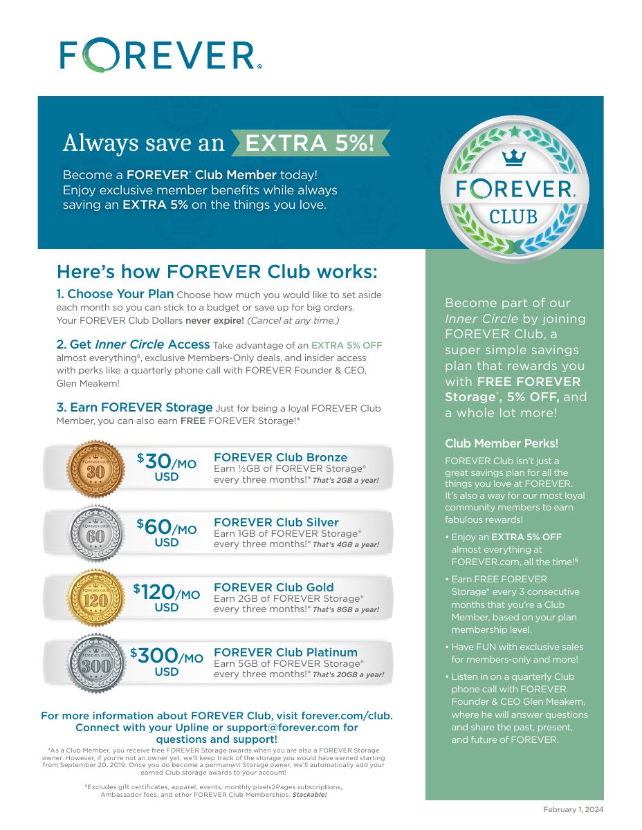 05. FOREVER Club | Album by Ambassador Resource Account | FOREVER.com