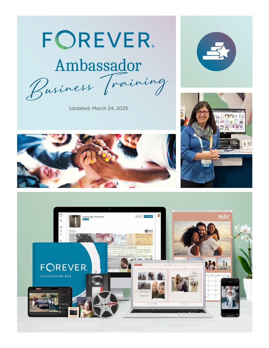 02. Digital FOREVER Ambassador Business Training Checklist | Album by Ambassador Resource ...