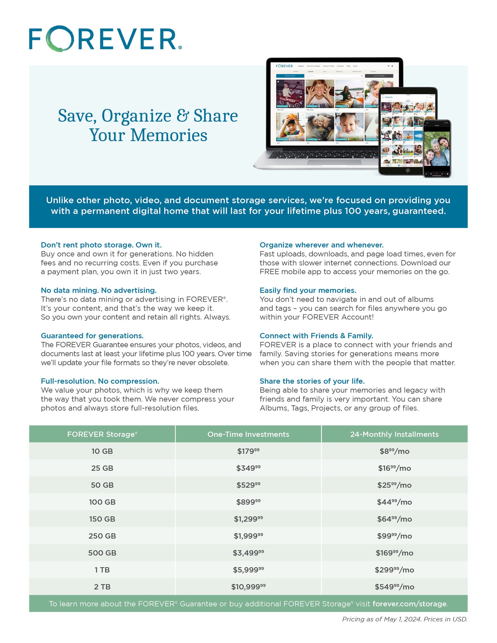 FOREVER Storage | Album by Ambassador Resource Account | FOREVER.com