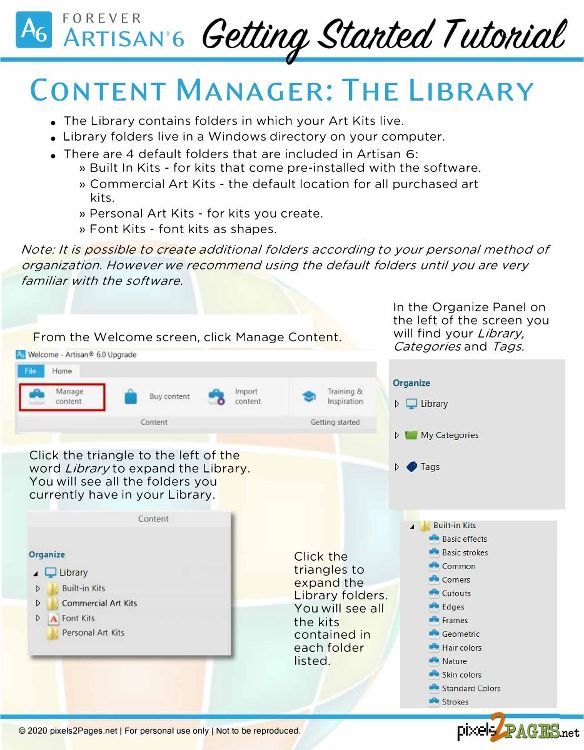 A6_p2P_Content_TheLibrary_GS5.pdf | Document by FOREVER pixels2Pages | FOREVER.com