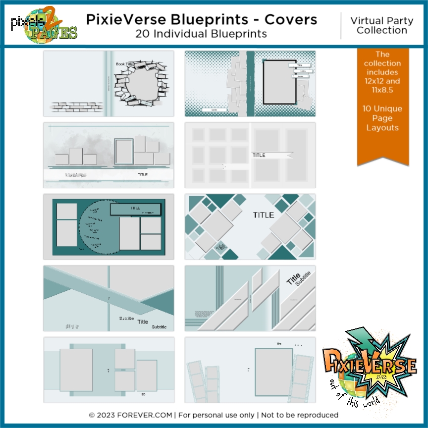 Blueprints: Covers (PixieVerse) | Album by FOREVER pixels2Pages | FOREVER.com