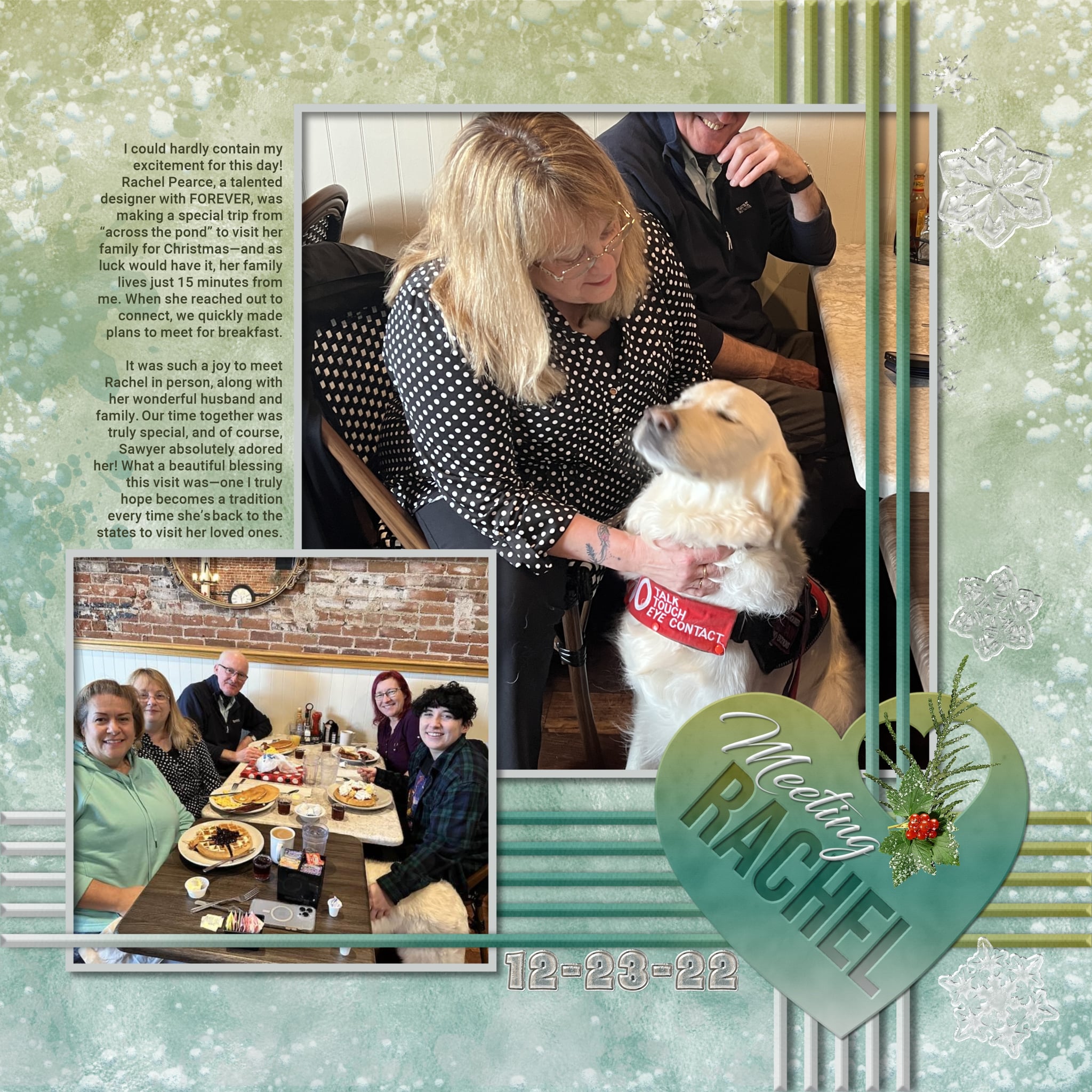 Bright Idea 459: Striped Heart Border | Album by FOREVER pixels2Pages ...